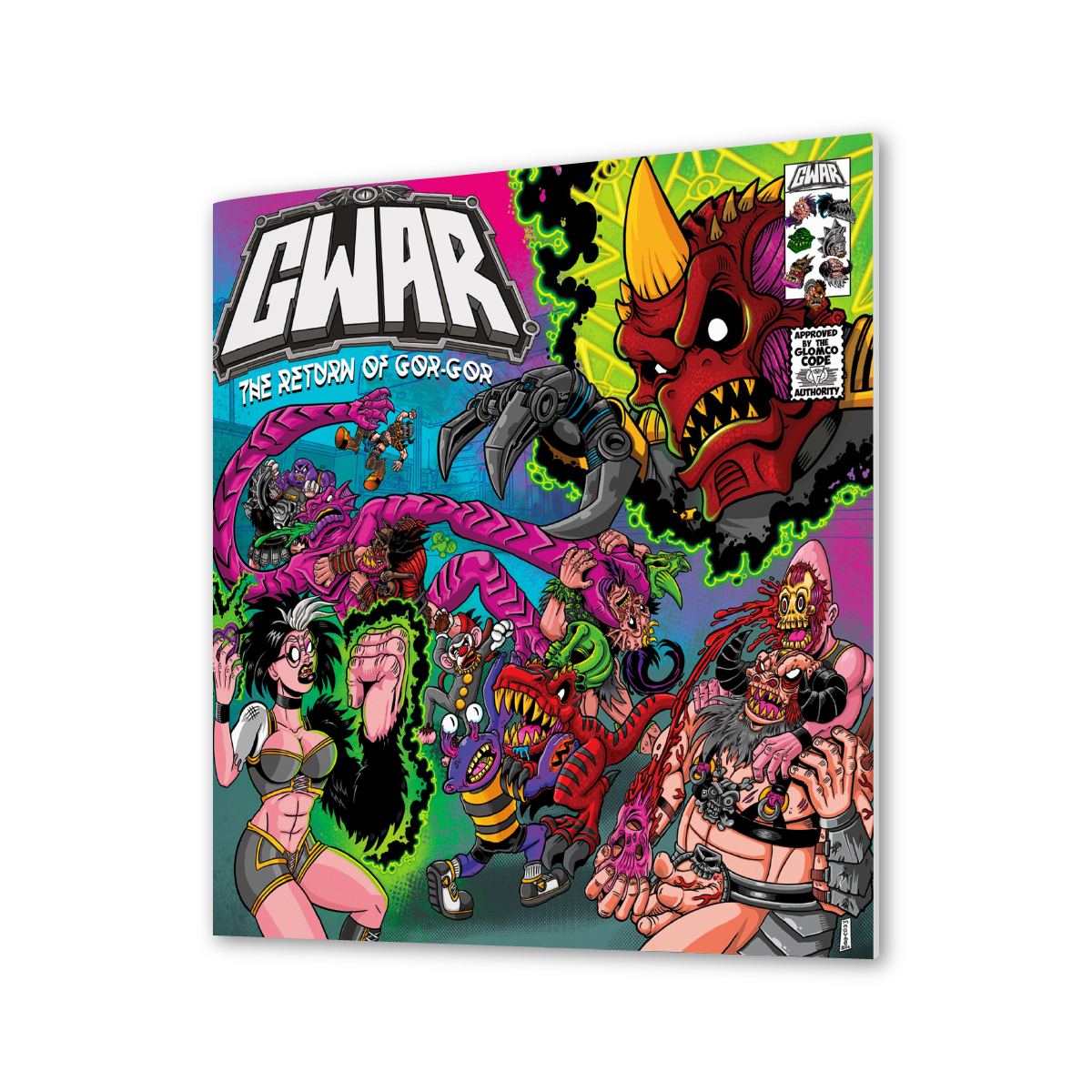 GWAR: 'The Return of Gor Gor' Floppy Comic Book – Z2 Comics EU